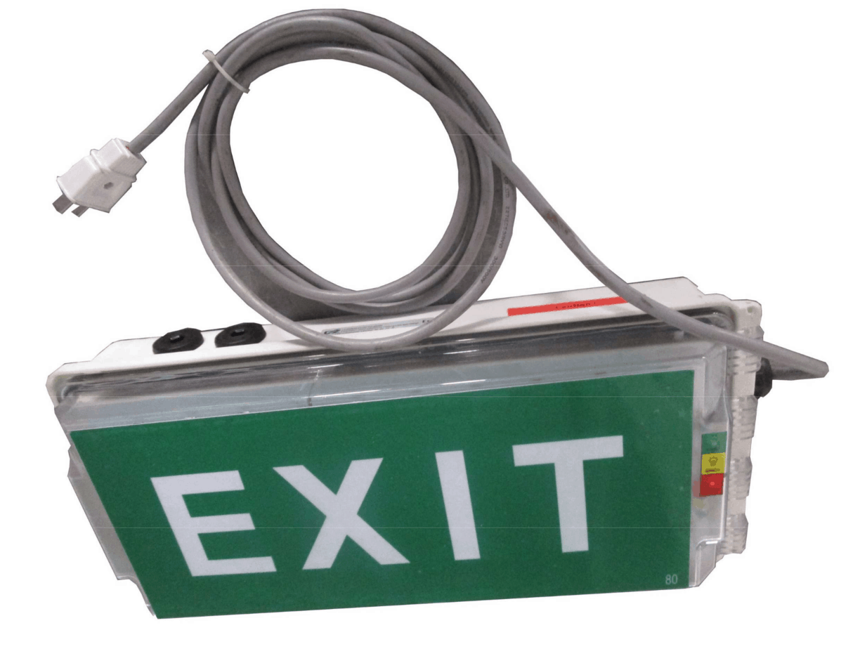 CZ0264/20-LED3W-NM-80-KF-B Explosion-proof EXIT LED - ATEX & IECEx ...